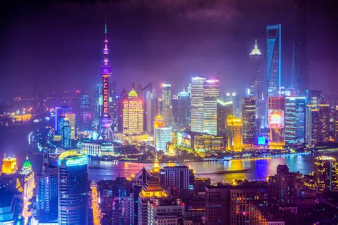 上海城市夜间壁纸图片 壁纸高清