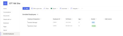 Create Dataverse Virtual Table From Sharepoint List Power Platform