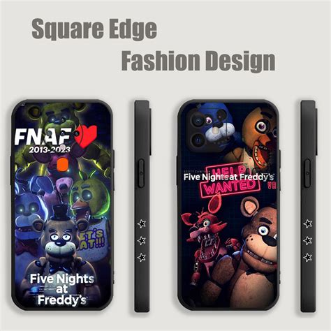 Casing For Redmi 9 Power 10A Note 9s 12 13 Pro Plus K70 Pro A2 Plus Five Nights At Freddy S FNAF