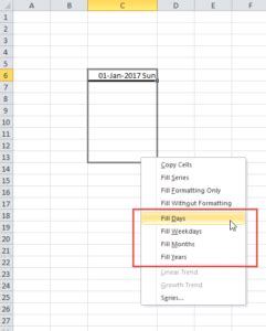 Fill A Date Series In Excel Even If Only Workdays AuditExcel Co Za