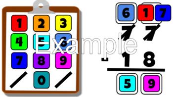 Subtraction With And Without Regrouping By Miss McKeevers Products