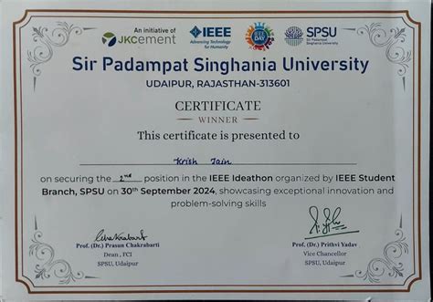 Ieee Innovation Problemsolving Spsu Hackathon Technology Krish Jain