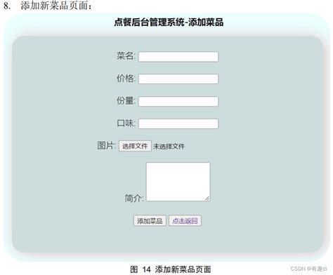 数据库课程设计——点餐信息管理系统的设计与实现（带ui） github 自助点餐管理系统数据库课设 csdn博客