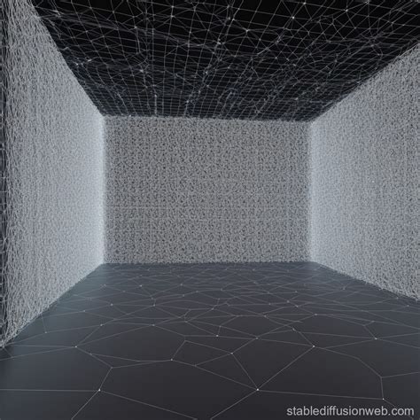 Three Dimensional Mesh Structure Stable Diffusion Online