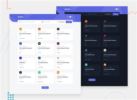 frontend mentor devjobs web app coding challenge