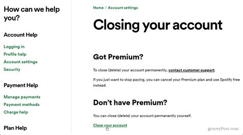 How To Delete Your Spotify Account