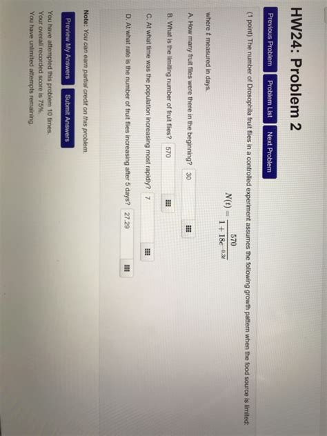 Solved Hw24 Problem 2 Previous Problem Problem List Next