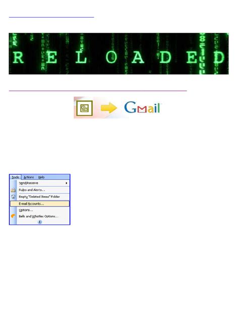 Configuring Gmail In Outlook Express Using Pop3 Server Pdf