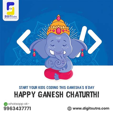 digitsutra technologies on linkedin ganesha ganpati coding