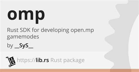 omp — rust library lib rs