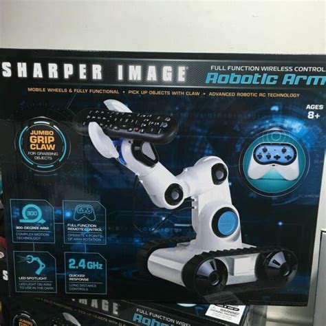 Sharper Image Rc Full Function Wireless Control Robotic Arm For Sale Online Ebay
