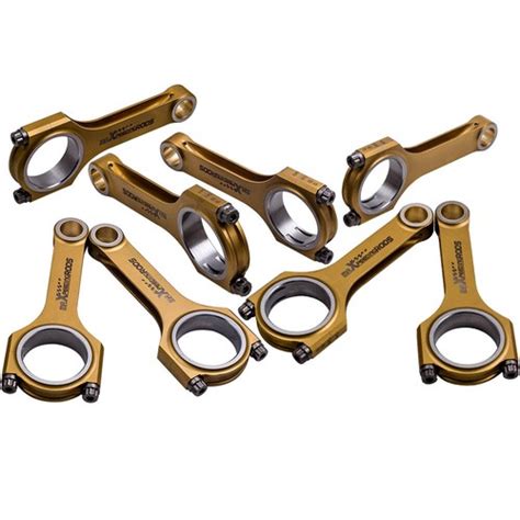 8x H Beam Connecting Rods Arp 2000 For Toyota Tundra Lexus 1ur 4 6l 3ur