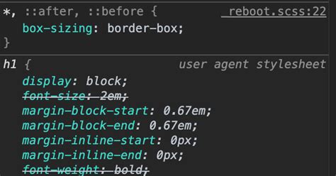 What Is User Agent Stylesheet