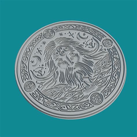 3d File Vili Print Model Vili Medallion Vili Wall Decor 🎨 ・3d Printer