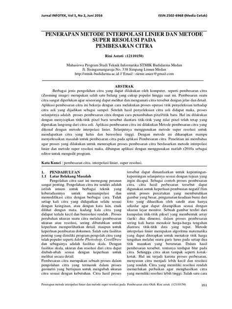 Adoc Pub Penerapan Metode Interpolasi Linier Dan Metode Sup Pdf