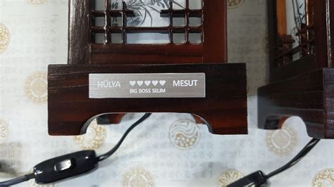 샵오브코리아 인쇄샘플 미니좌등 알루미늄 에칭명판