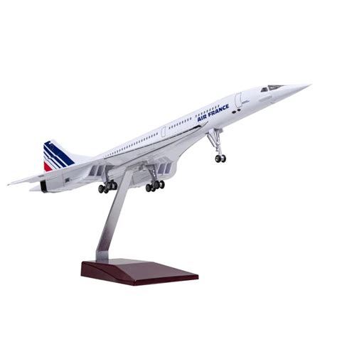 Макет на самолет Concorde Air France 50 см мащаб 1 125 Emag Bg