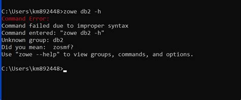 This Plugin Has Command Errors No Plugin Commands Will Be Available Db2 Cli · Issue 765