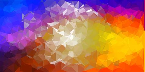 Light Blue Red Vector Abstract Triangle Backdrop 1876371 Vector Art