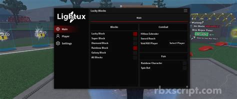 Lucky Blocks Battlegrounds Hitbox Expander Walkspeed Open Blocks