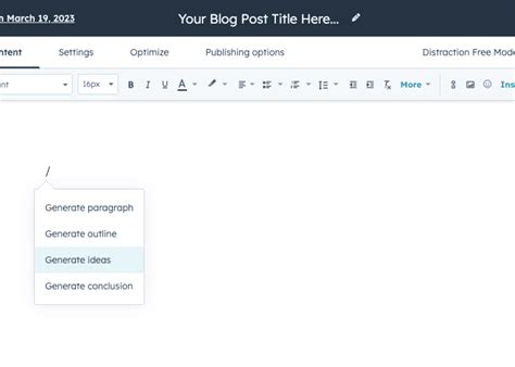 Free Ai Blog Writer Hubspot