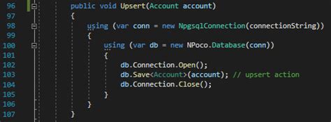 community tutorial using npoco with cockroachdb and c core
