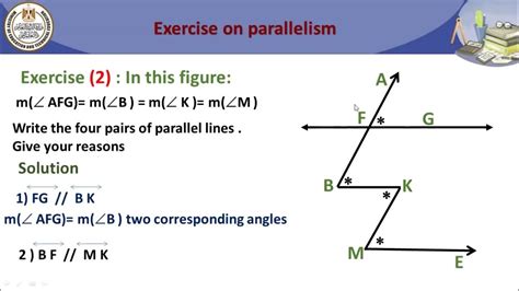 Math Prep 1 Exercise On Parallelism Youtube