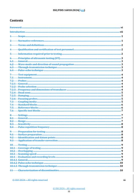 ISO FDIS Non Destructive Testing Ultrasonic Testing General Principles