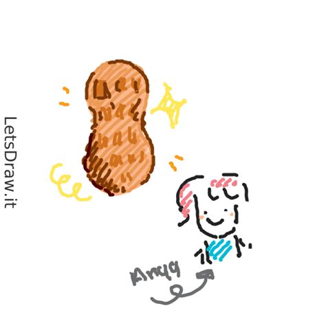 How To Draw Peanut Sr47tmtgy Png LetsDrawIt