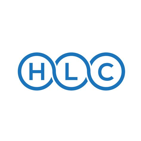 Hlc Letter Logo Design On White Background Hlc Creative Initials Letter Logo Concept Hlc