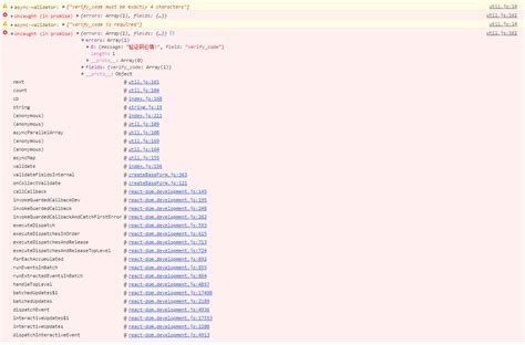 表单 Rules 验证出错误时 报错 Utiljs161 Uncaught In Promise · Issue 12649