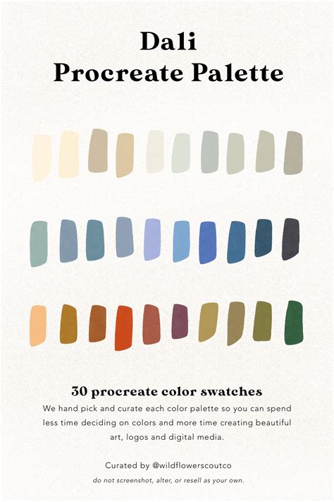 procreate procreate app procreate tutorial procreate color palette
