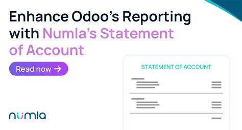 Enhance Odoos Reporting With Numlas Statement Of Account Numla