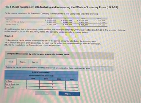 Solved Pa7 3 Algo Calculating And Interpreting The
