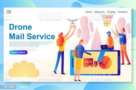 다양한 종류의 배달 서비스 단계에 대한 웹 방문 페이지 디자인 템플릿 개념에 대한 스톡 벡터 아트 및 기타 이미지 개념 극장 매표소 남자 Istock