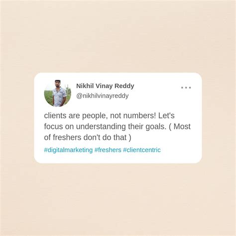 Nikhil Vinay Reddy On Linkedin As A Digital Marketing Executive You