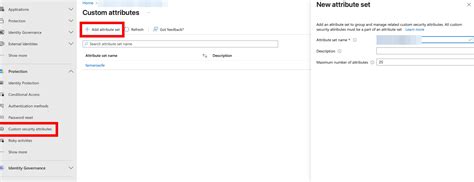 Entra Id Connector Configure Custom User Security Attributes Farmerswife Support