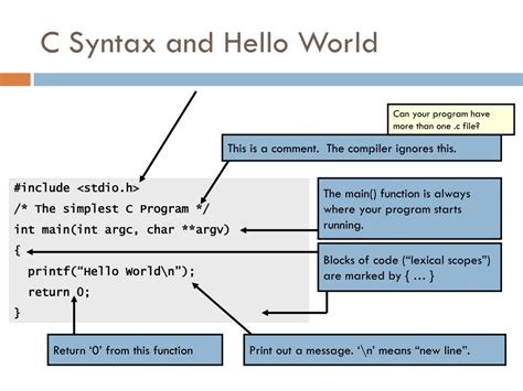 Ppt C Programming Language Powerpoint Presentation Free Download Id4189213