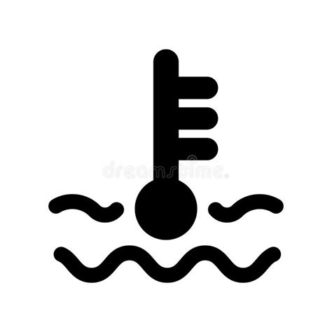 Temperature Car Gauge Icon Symbol Stock Illustration Illustration Of Coolant Automobile