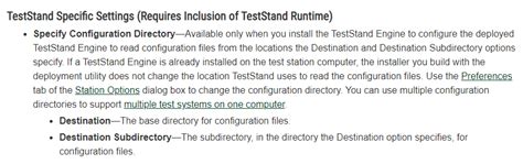 Add Link In Teststand Deployment Utility Help For Clarity Ni Community