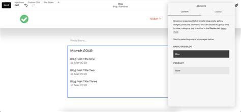 Squarespace Blog Filter In 30 Seconds Archive Block Trick