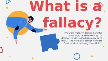 Logical Fallacies Lesson PPT By Educators Materials TPT