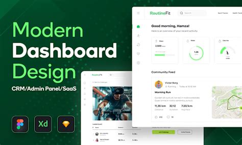 Do Modern Dashboard Design In Figma For Saas Admin Panel Crm And Web