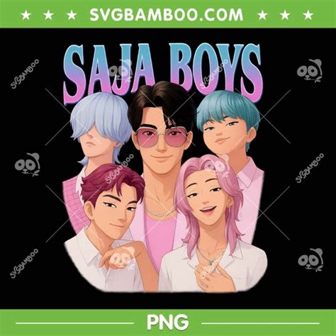 Saja Boys Band Png Kpop Demon Hunters Saja Boys Png