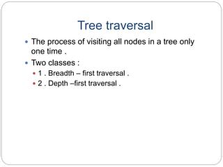 Tree Data Structure PPTX