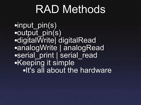 Physical Computing With The Arduino Platform And Ruby Ppt Programming Languages Computing