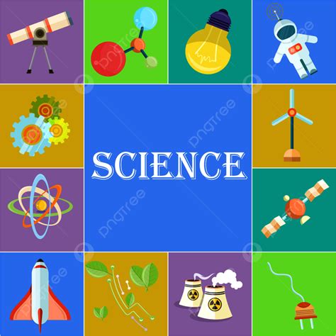 Science Poster With Physics And Astronomy Equipment And Models Template Download On Pngtree