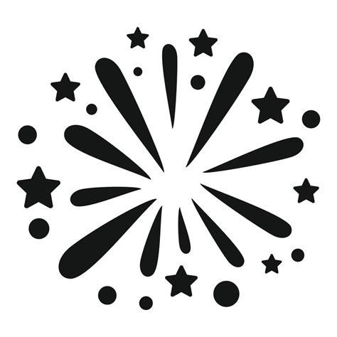 Explosion Firework Icon Simple Vector Party Event 15156377 Vector Art At Vecteezy