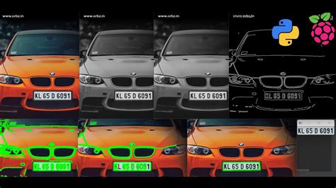 automatic number plate detection opencv and py tesseract full project