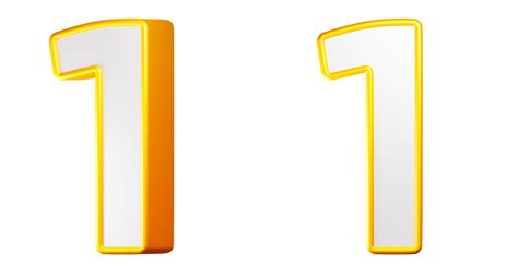 Download One Numbers Math Royalty Free Stock Illustration Image